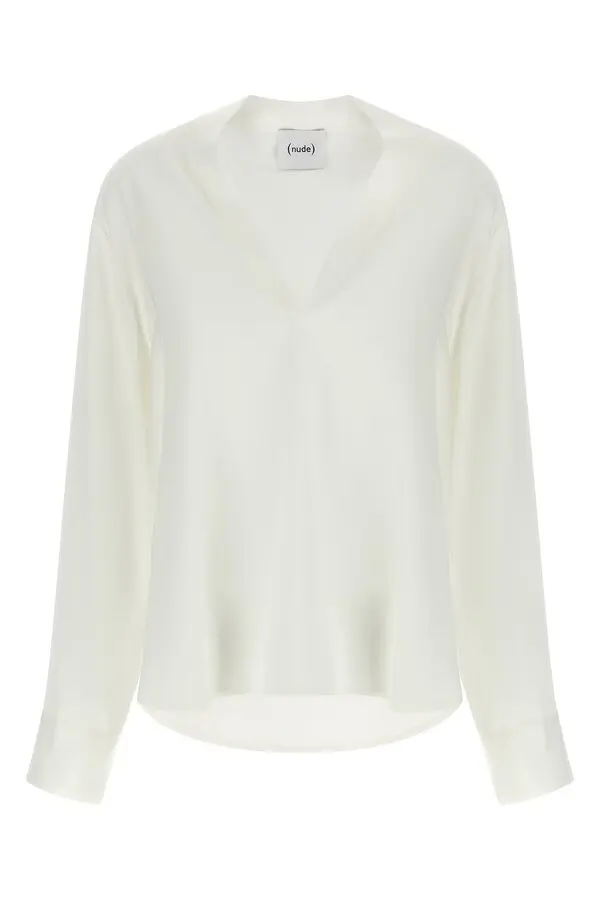 NUDE V-neck Blouse