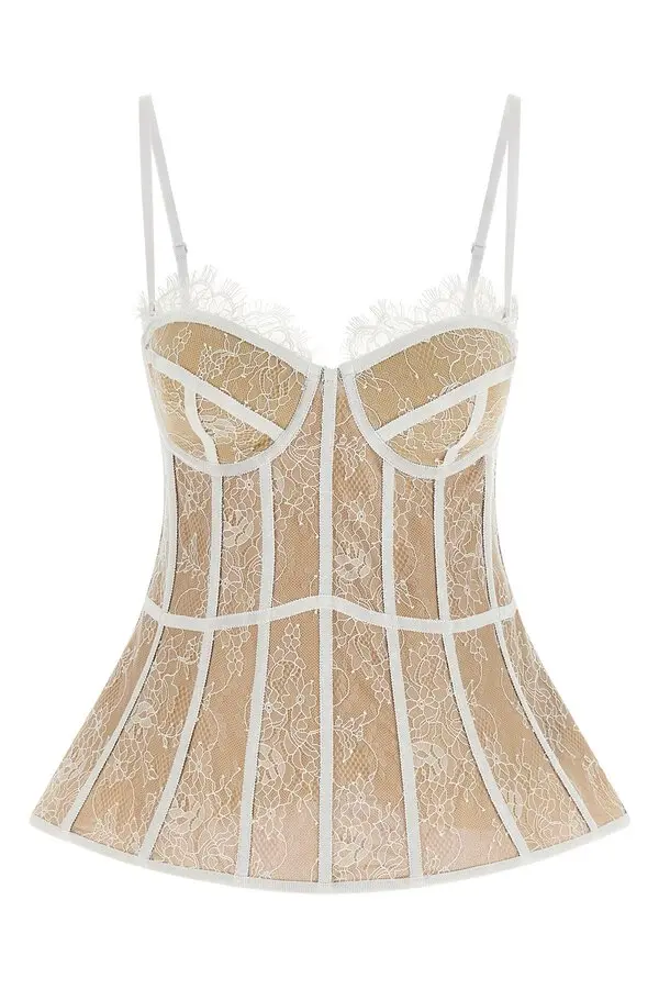 Giuseppe Di Morabito Bustier Top - White