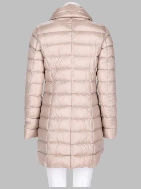 Herno Long Puffer Jacket - Cream