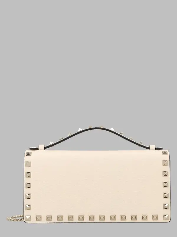 Valentino Garavani Portafoglio Rockstud In Pelle