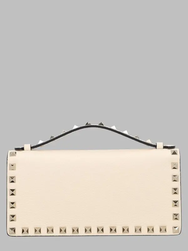 Valentino Garavani Portafoglio Rockstud In Pelle