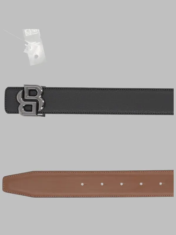 BOSS Textured Leather Belt