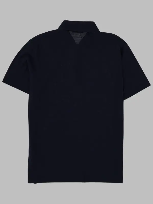 Herno Polo In Cotone - Blue