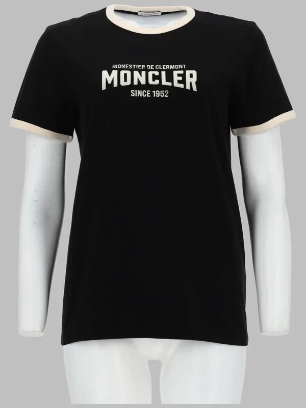 Moncler T-shirt In Cotone Con Logo