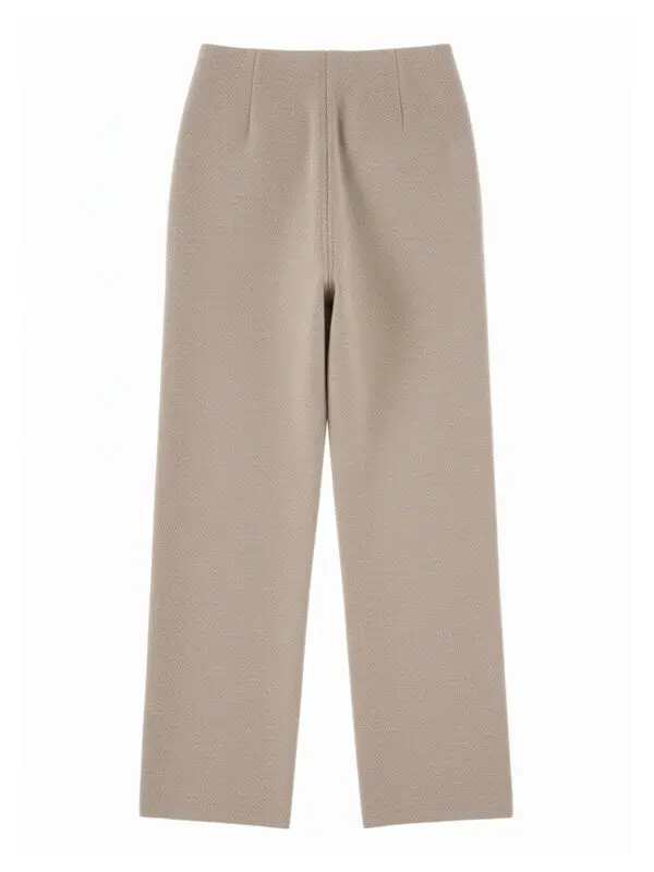 Max Mara Cashmere And Virgin Wool Fleece Pants - Cream