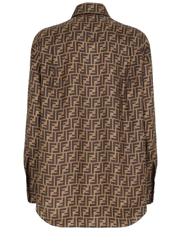 Fendi Silk Shirt Ff