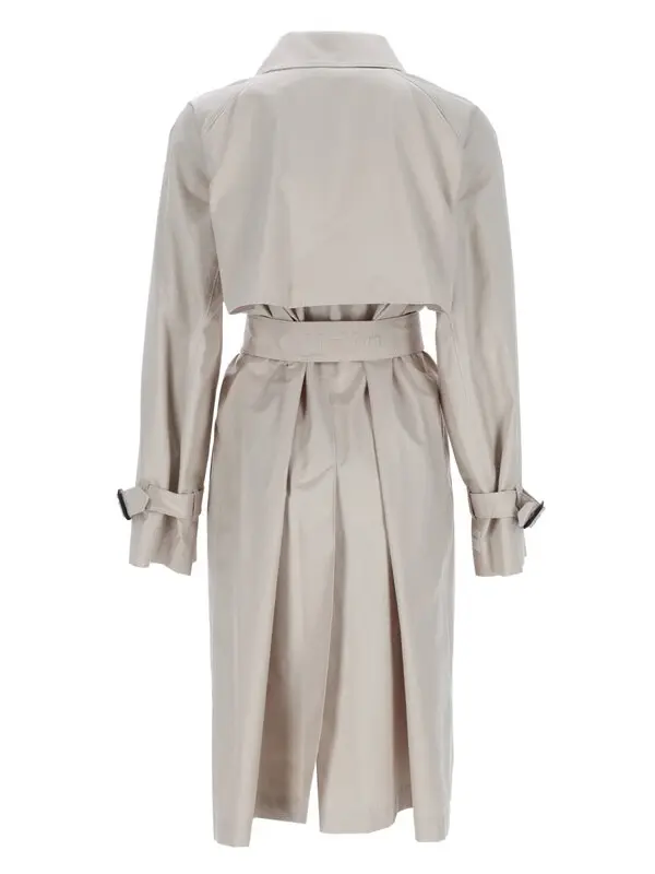 Max Mara Anti-drip Trench Coat - Cream