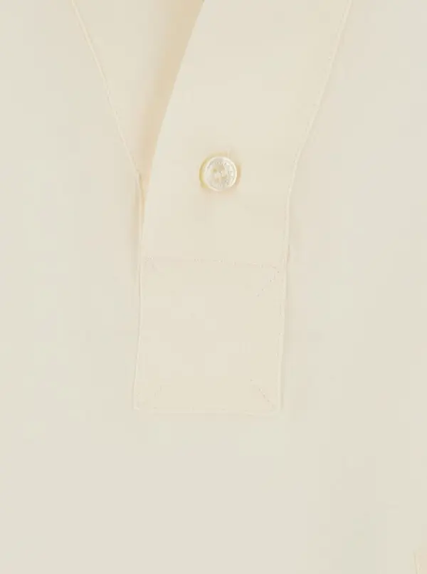 Victoria Beckham Silk V-neck Blouse - Multicolor