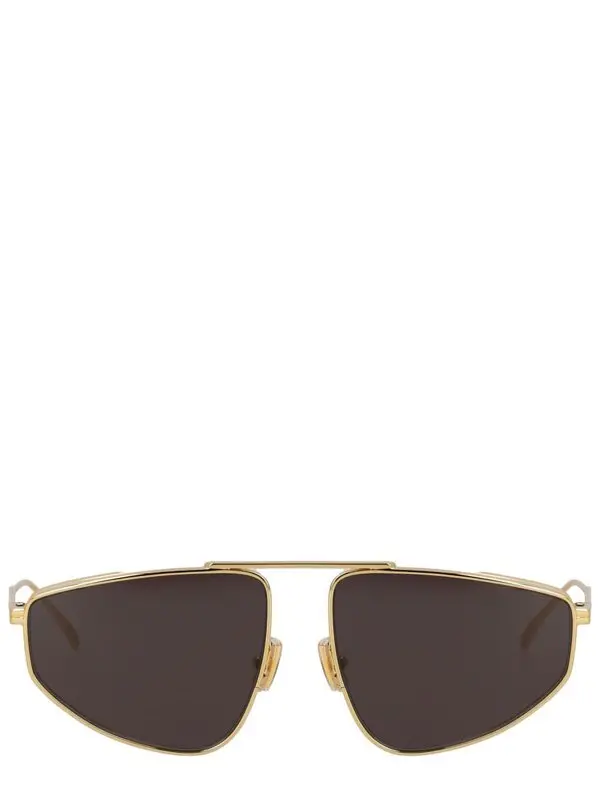 Bottega Veneta Aviator Sunglasses - Gold