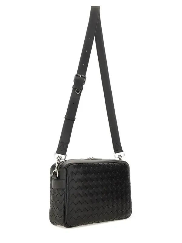 Bottega Veneta Intacciato Room Bag - Black