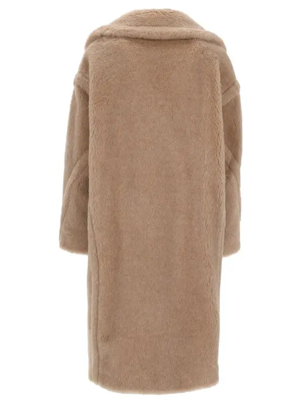 Max Mara Teddy Bear Icon Coat - Cream