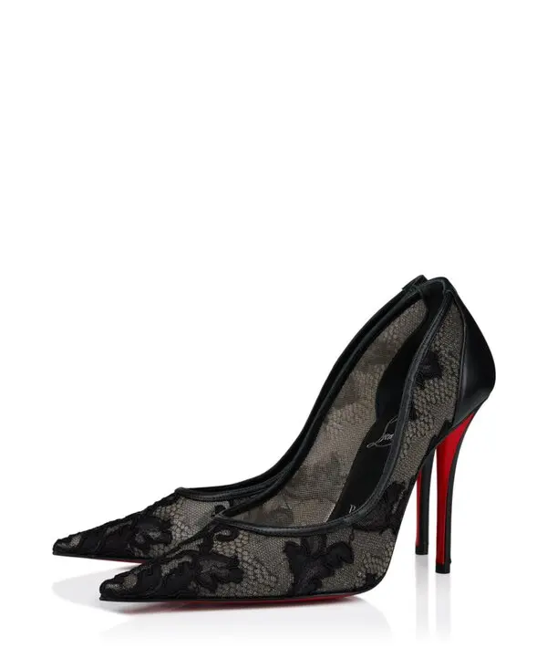 CHRISTIAN LOUBOUTIN Miss Z Mesh 100 Mm Pumps