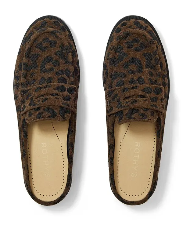 Rothy's Revelvet Penny Loafer Mules