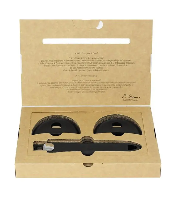CRISTEL Removable Color Handle, Set 3 Piece - Black