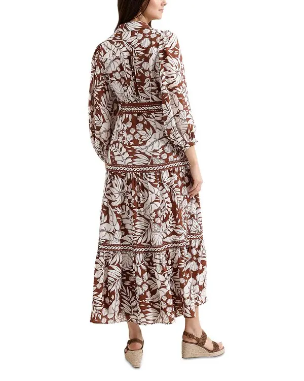 PHASE EIGHT Coralie Belted Tiered Dress