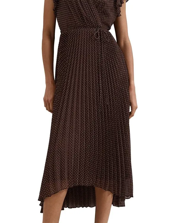 PHASE EIGHT Louisa Faux Wrap High/low Dress
