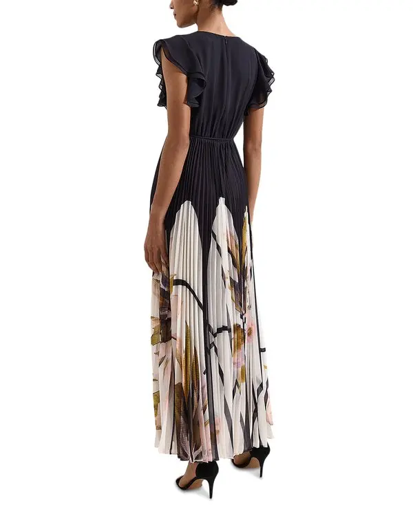 PHASE EIGHT Uma Pleated Maxi Dress