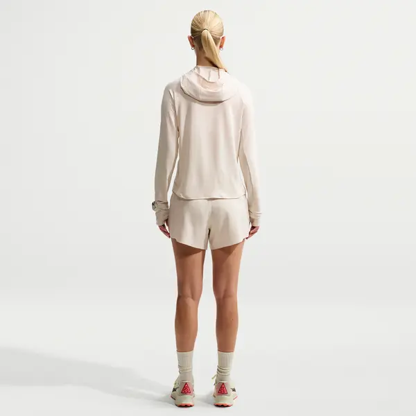 Nike Uv-resistant Hooded Trail Running Mid-layer Top
