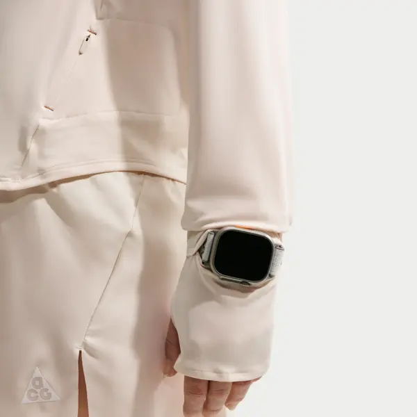 Nike Uv-resistant Hooded Trail Running Mid-layer Top