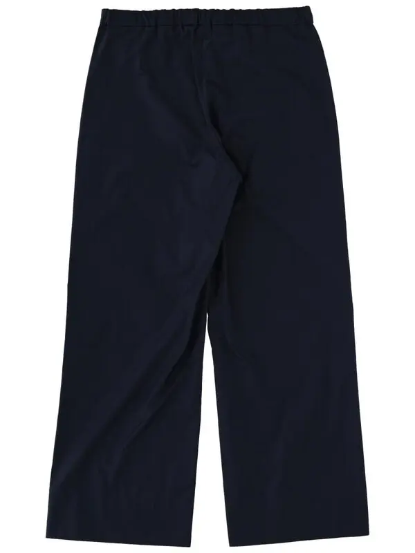 Max Mara Cotton Trousers - Blue