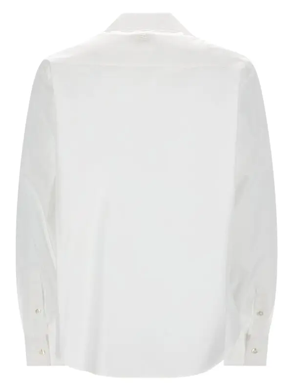 Fendi Camicia In Cotone - White