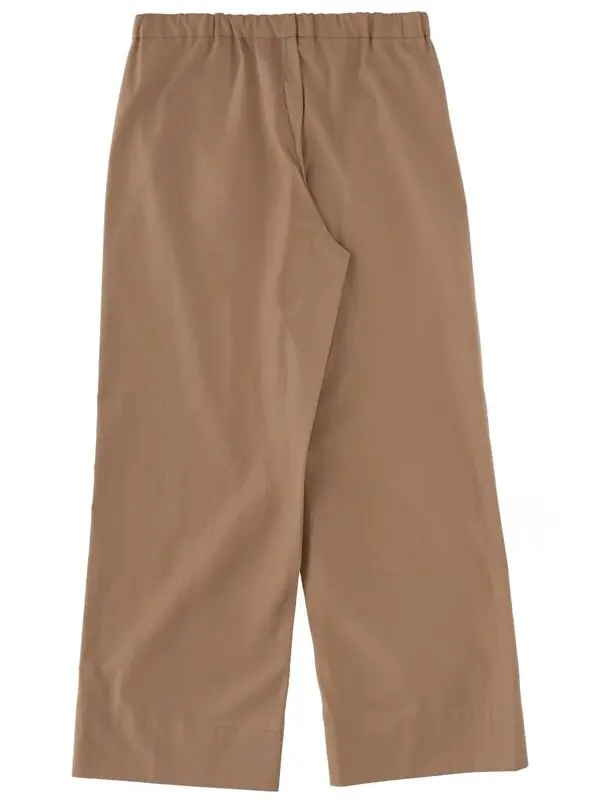 Max Mara Cotton Trousers - Brown