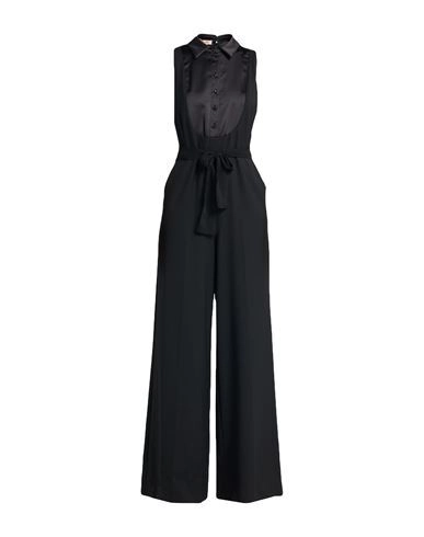 TWINSET Jumpsuit Size Polyester, Wool, Viscose, Elastane - Black
