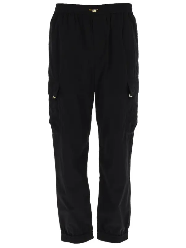 Fendi Technical Fabric Cargo Pants - Black
