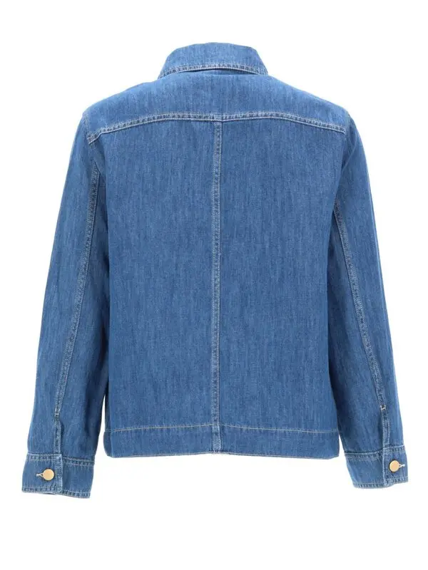 Max Mara Giacca Galante In Chambray