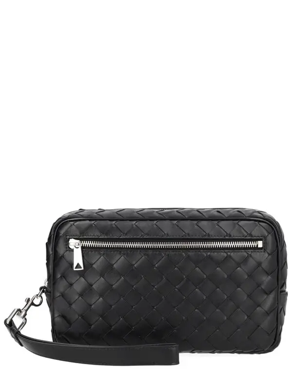 Bottega Veneta Woven Leather Pouch