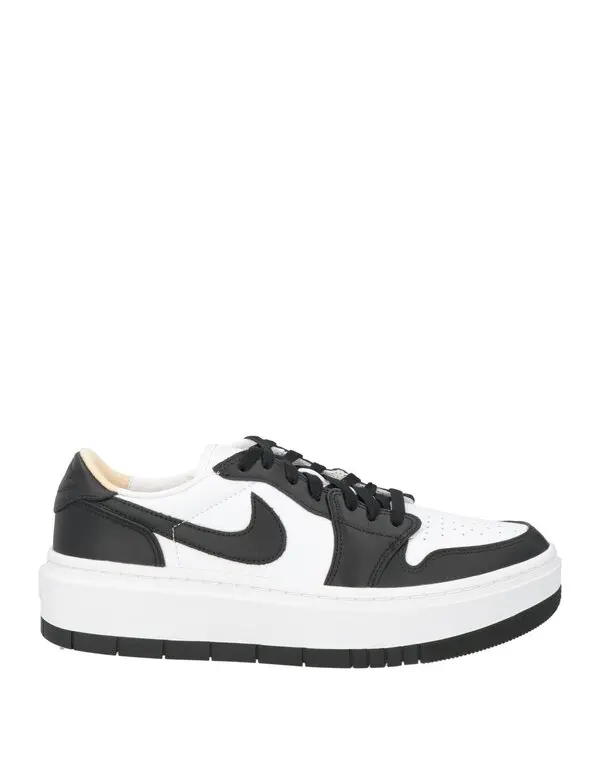 JORDAN Sneakers Size Leather - White