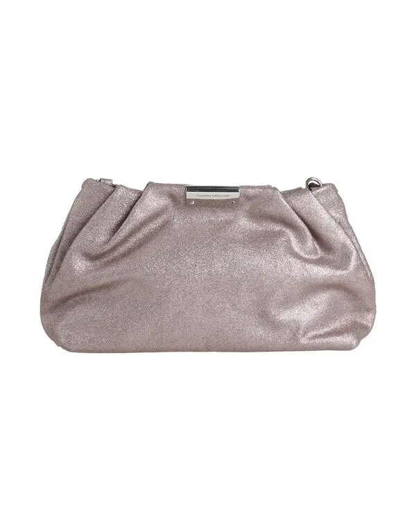 GIANNI CHIARINI Clutch Taupe Leather