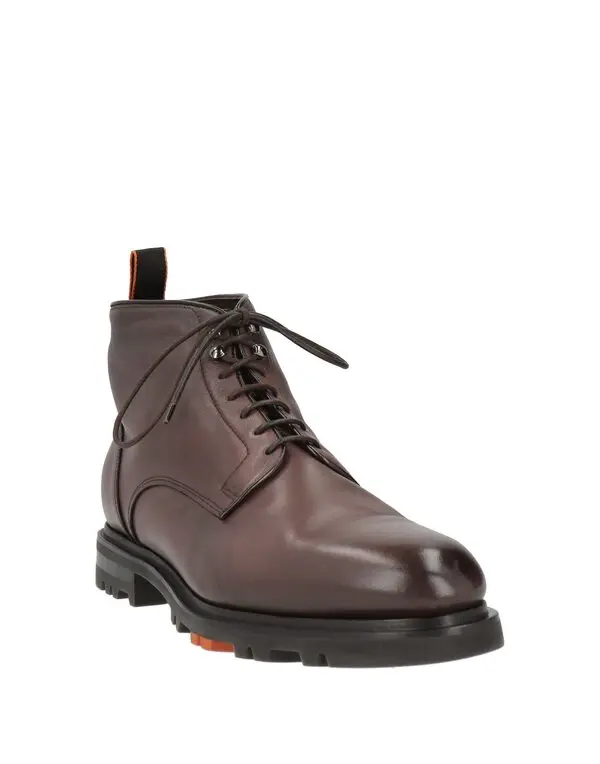 Santoni Ankle Boots Size Leather
