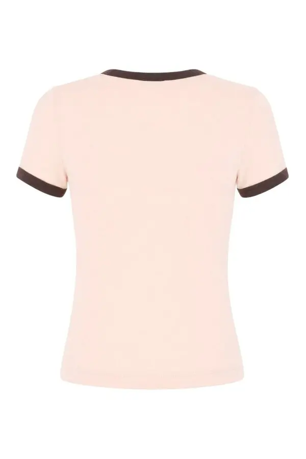 Chloé Graphic Printed Short Sleeve T-shirt - Multicolor