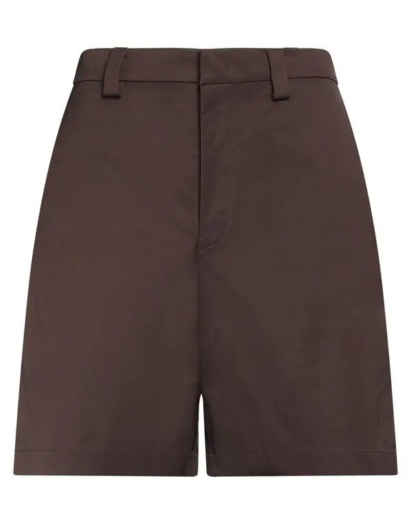 Valentino Garavani Shorts & Bermuda Shorts Dark Size Polyester, Elastomultiester - Brown