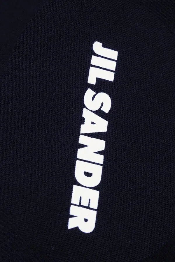 JIL SANDER Logo Print Crewneck Sweatshirt - Multicolor