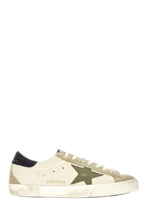 GOLDEN GOOSE Low Top Lace Up Sneakers - Multicolor