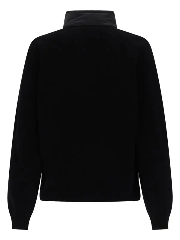 Moncler Quilted Zip-up Cardigan