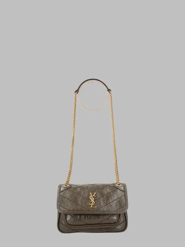 Saint Laurent Vintage Mini Niki Bag - Brown