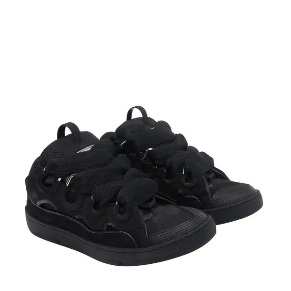 LANVIN Curb Sneakers - Black