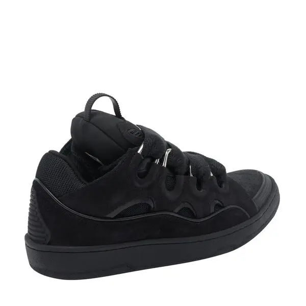 LANVIN Curb Sneakers - Black