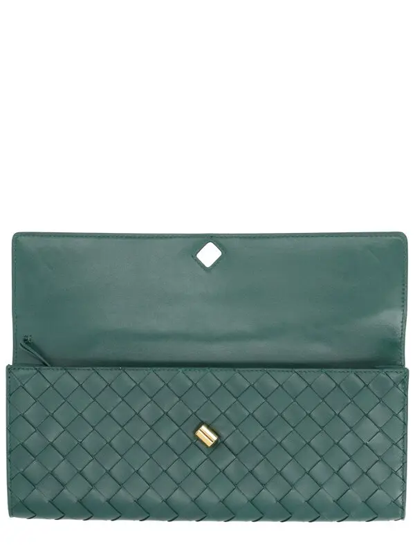 Bottega Veneta Andiamo Clutch - Green