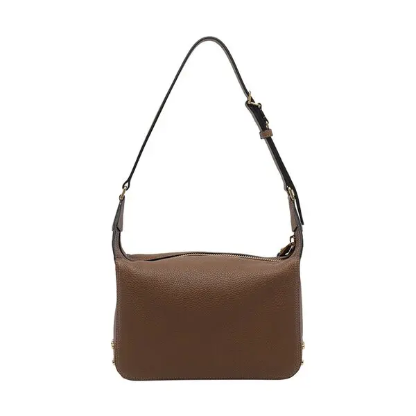 TOD'S Metal Dots Mini Leather Shoulder Bag