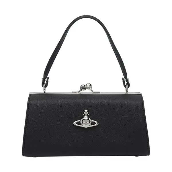 VIVIENNE WESTWOOD Doll Frame Purse - Black