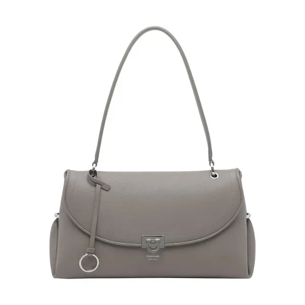 FERRAGAMO Sofia 2026 Shoulder Bag - Gray