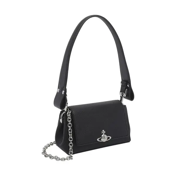 VIVIENNE WESTWOOD Hazel Shoulder Bag - Black
