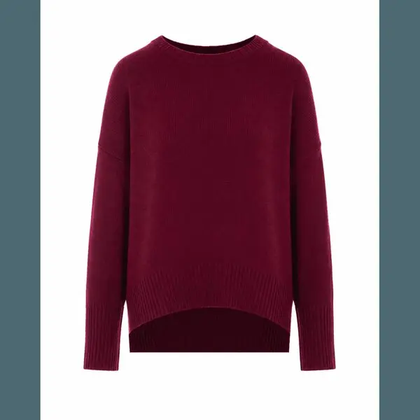 LISA YANG Mila Cashmere Sweater - Red