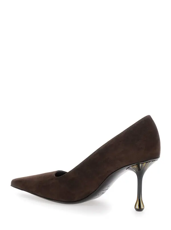 JIMMY CHOO Ixia Suede Pumps - Multicolor