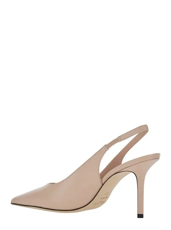 JIMMY CHOO Leather Slingback Pumps - Multicolor