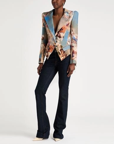 Balmain Blazer Size Linen